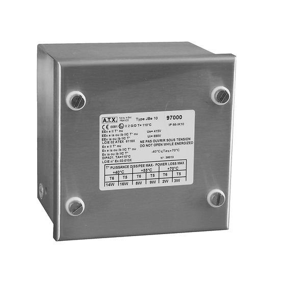 Appleton ATEX Junction Boxes JBES 316L Stainless Steels – Mitra Hazard